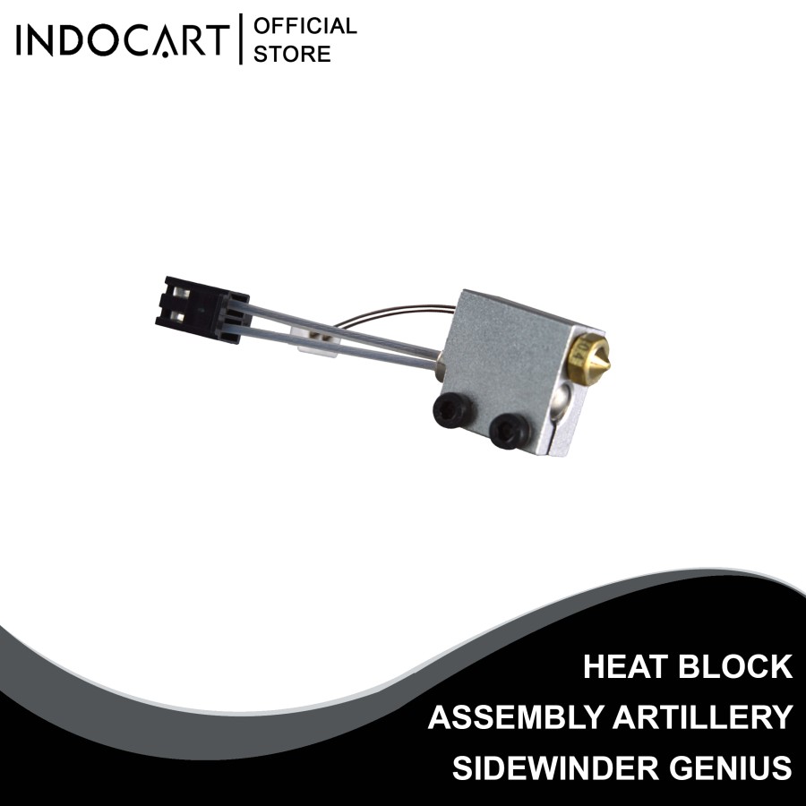 INDOCART Heat Block assembly 3D Printer Artillery Sidewinder Genius ...