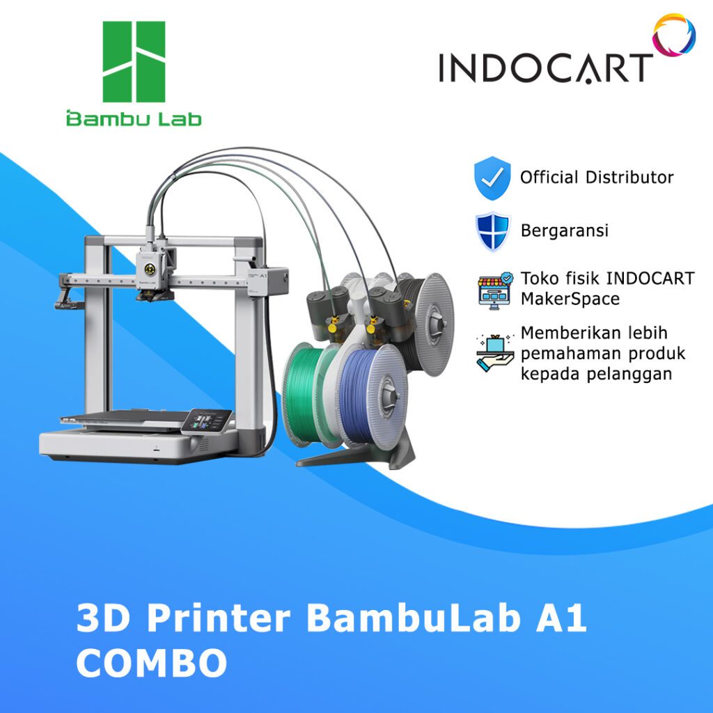3D Printer BambuLab P1S CoreXY Full Enclosed - IndoCart
