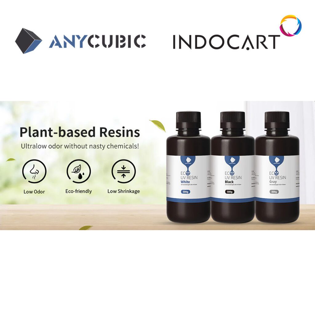 INDOCART Tinta Resin 3D Printer Anycubic ECO Plant based BIO Resin ...